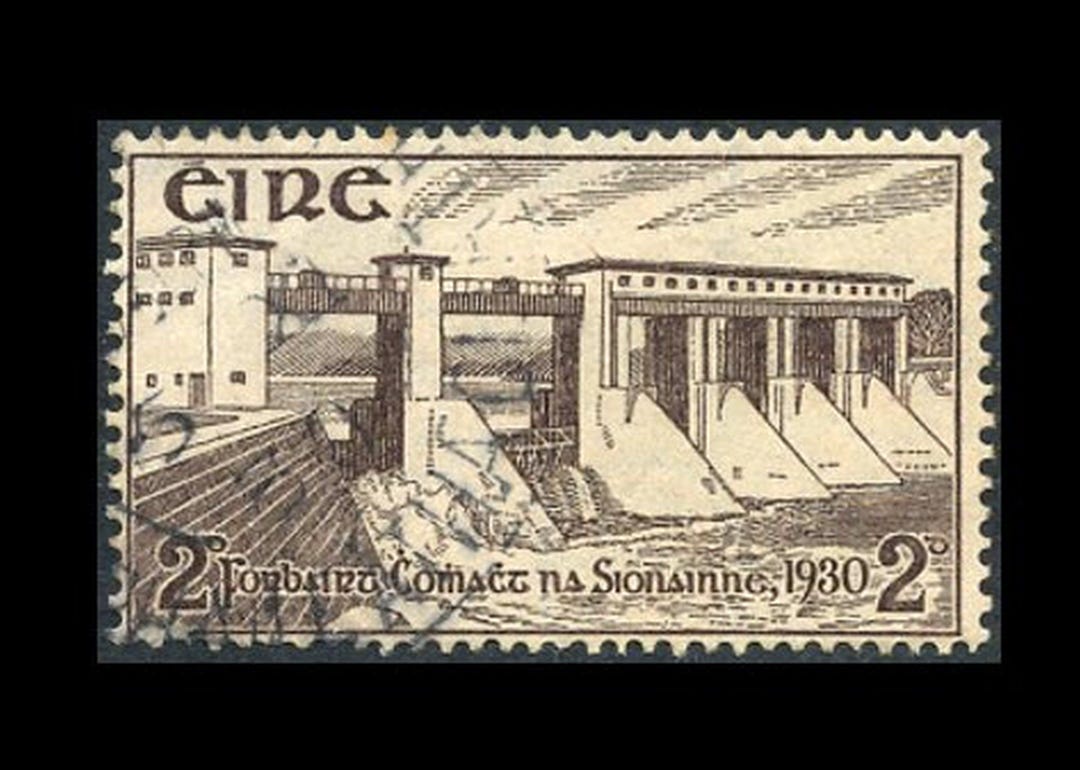 Ireland 1930 Scott # 83 Shannon Hydro-electric Power Scheme - Fine Used ...