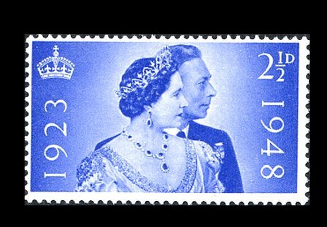 Great Britain 1948 - SG 493 25th Wedding Anniversary of King George VI ...
