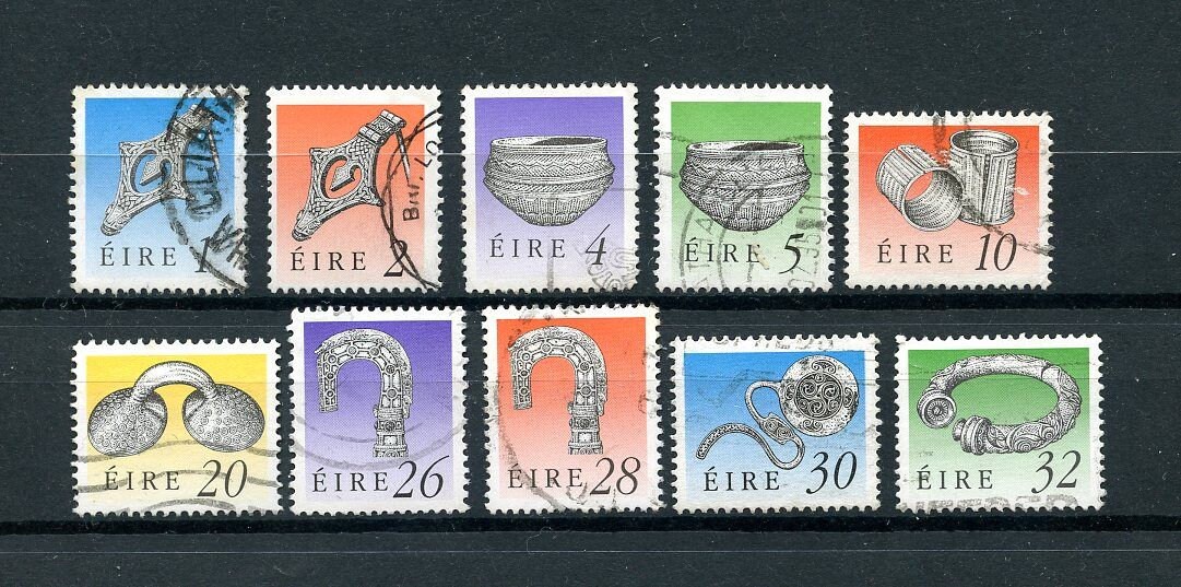 Collectibles Ref 710FU-2 Fine Used Condition 10 Values Ireland 1990 ...