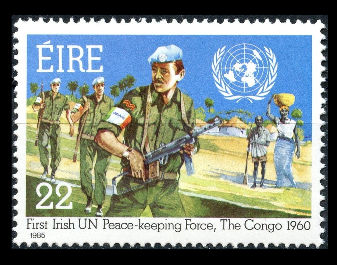Ireland 1985 – 25th Anniversary Irish U.N. Peacekeepers, Scott # 621 ...