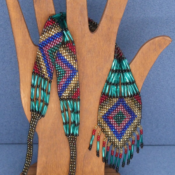 Loom Beaded Necklace - Etsy