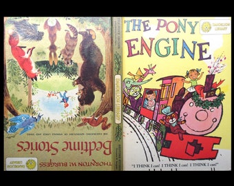 Vintage Dandelion Library Two Books in One: the Story of Babar / Heidi ...