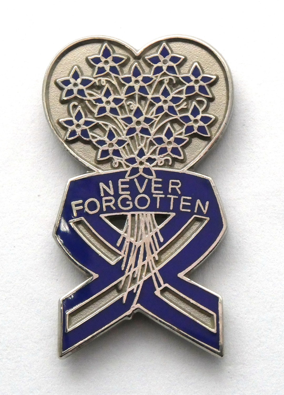 Vintage Signed never Forgotten Lapel Pin - Etsy