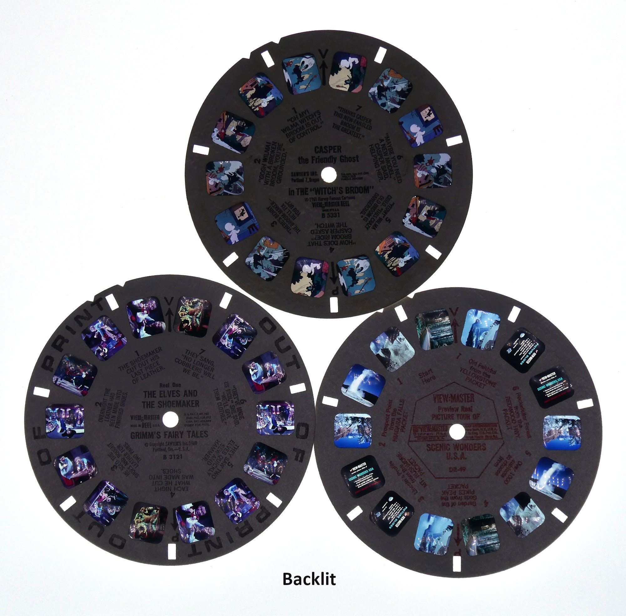 Classic GAF Model H View-master Lighted Stereo Viewer With - Etsy