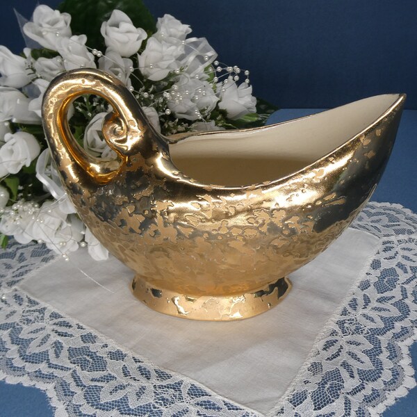 Weeping Gold Vase - Etsy
