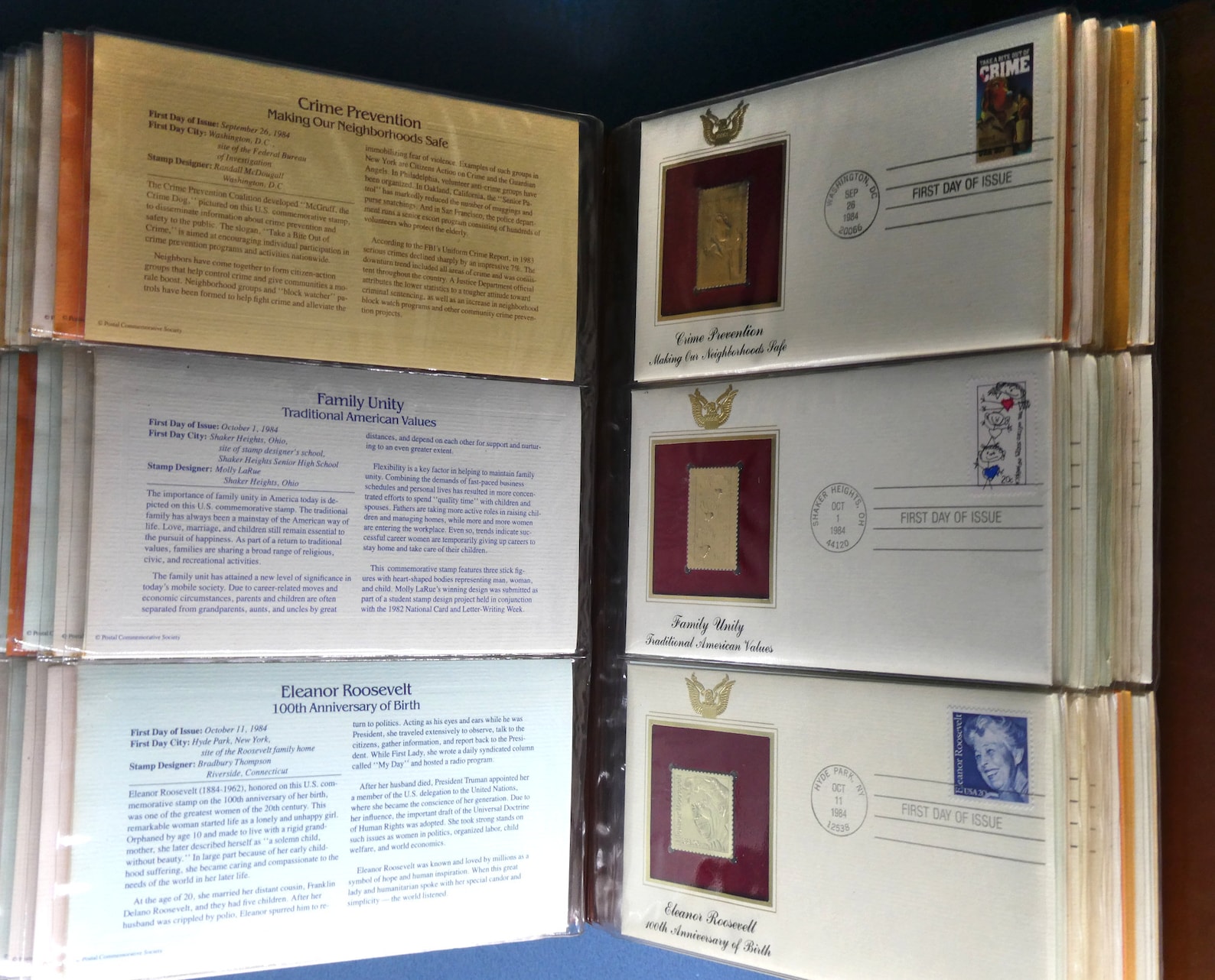 United States Postage Stamp Collection, First Day Issues, Postal ...