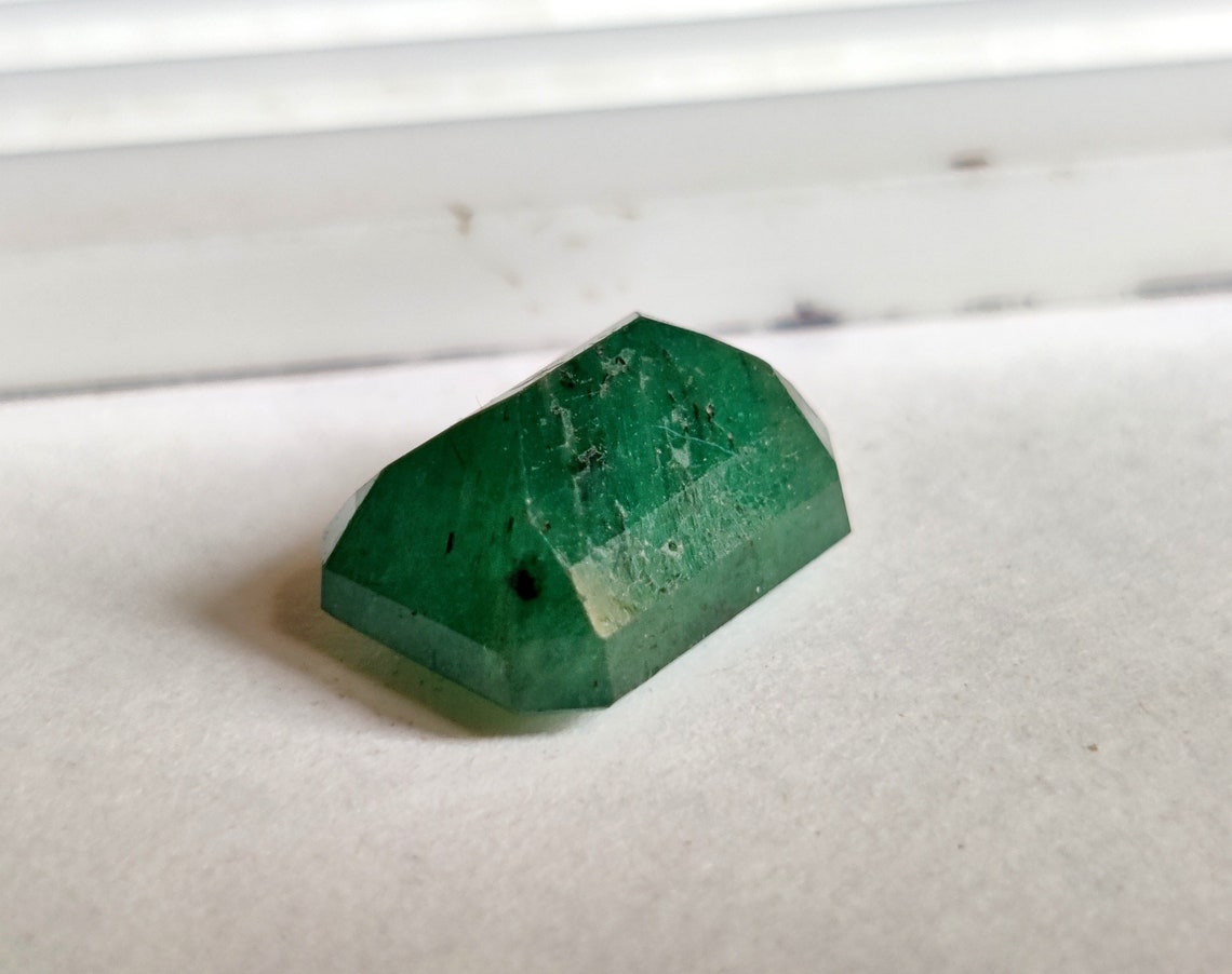 Emerald Gemstone Rectangle Shape 7.50ct High Quality Natural - Etsy UK