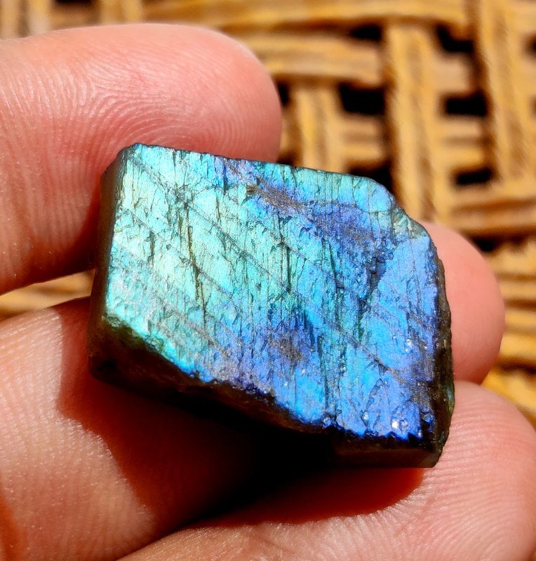 NATURAL LABRADORITE SLICE Gemstone 45ct Labradorite Slice - Etsy UK