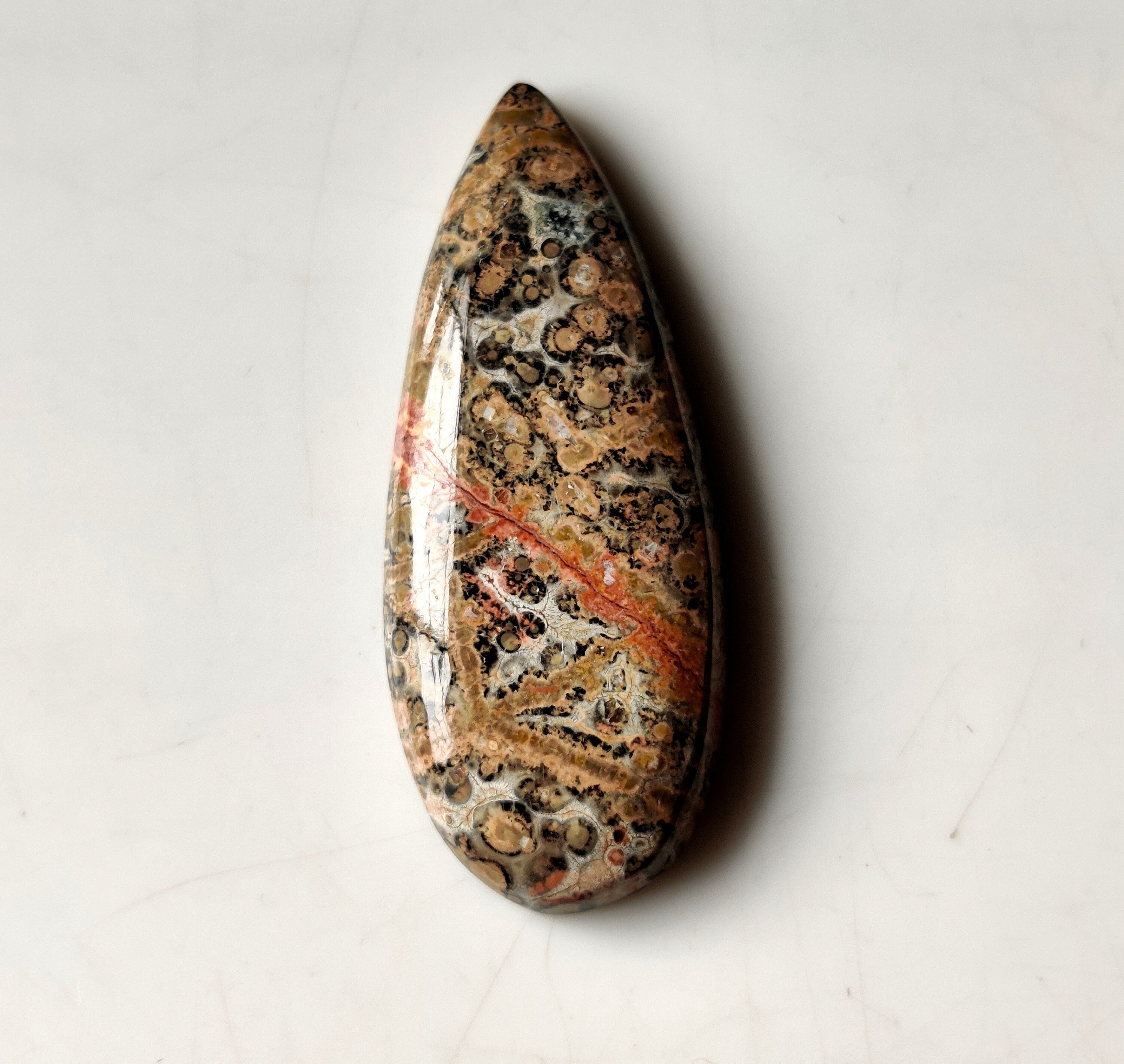 Natural leopard skin Jasper cabochon,41x30mm,71cts....#8161 Jewelry ...