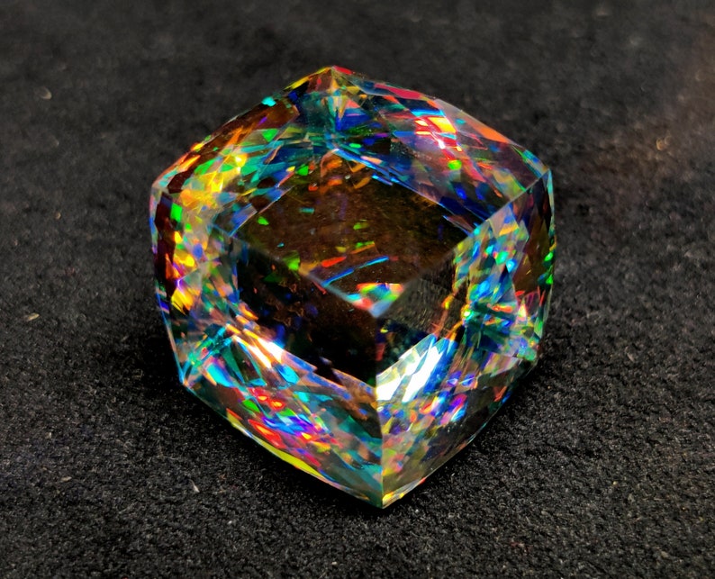 RAINBOW MYSTIC TOPAZ Gemstone 112ct High Quality Natural - Etsy UK