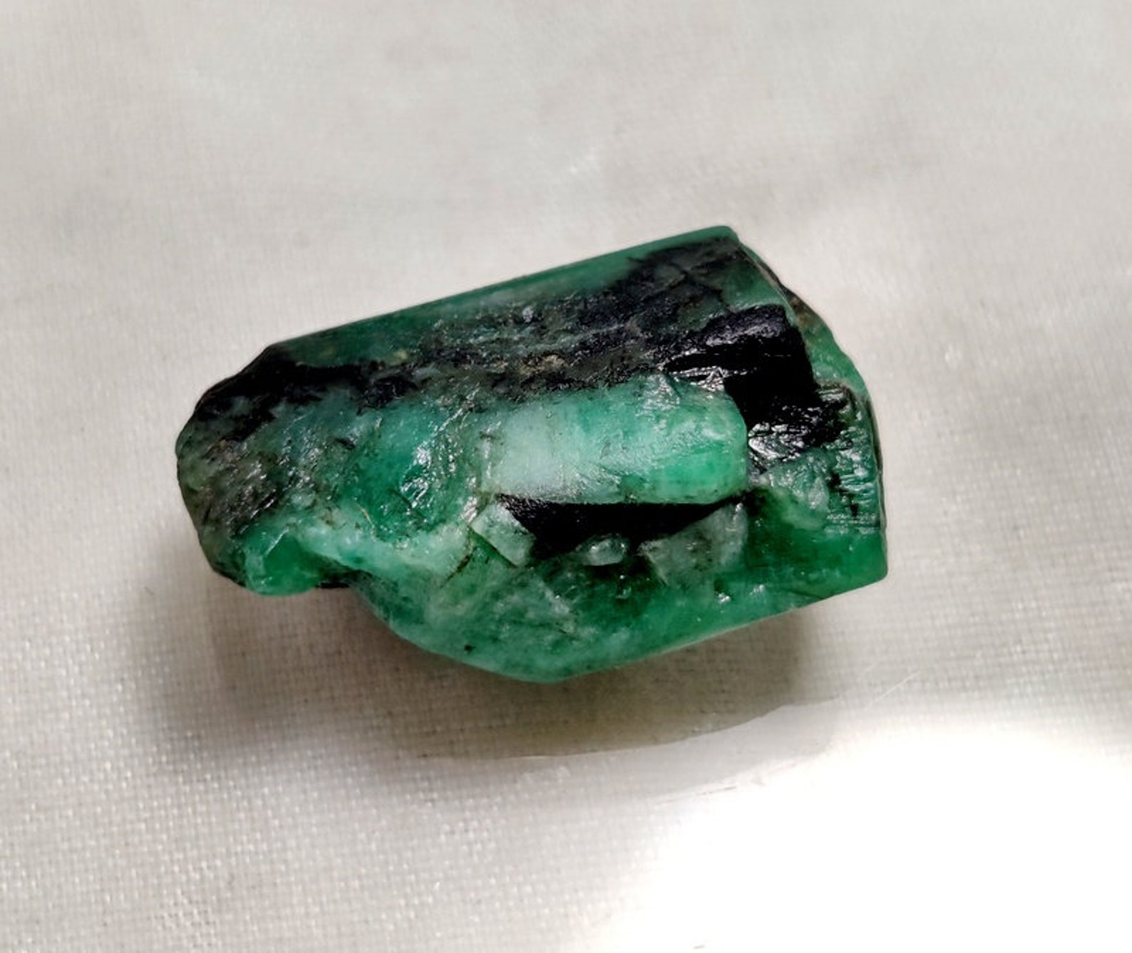 Natural Emerald Gemstone Raw Material 42ct High Quality - Etsy