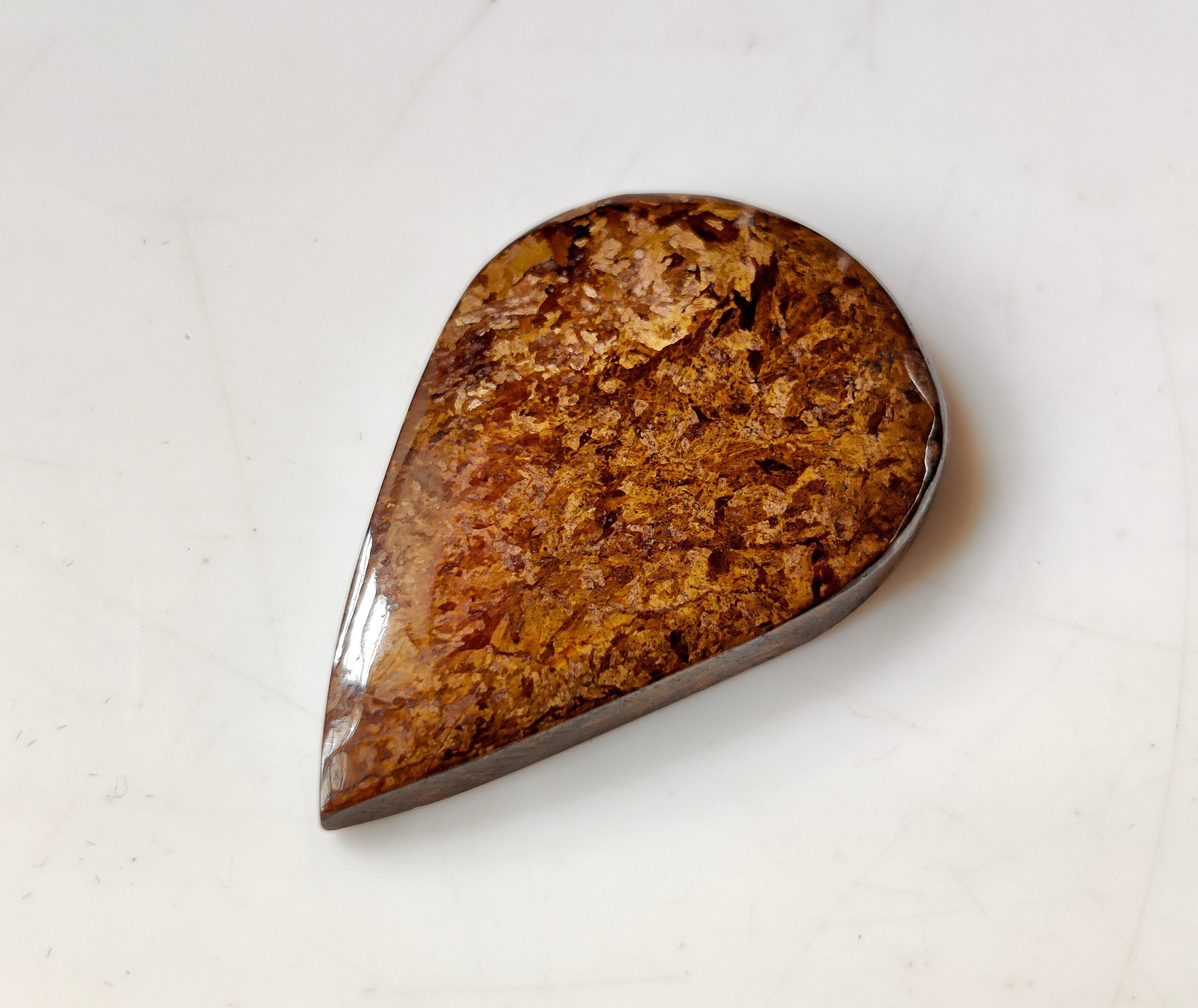 NATURAL BROWN JADE Gemstone 55Ct High Quality Brown Jade | Etsy