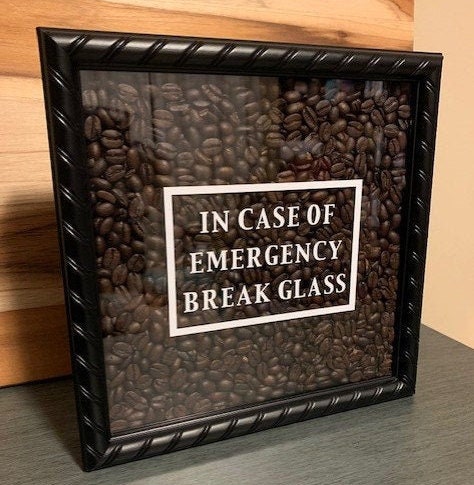 Coffee Decor / in Case of Emergency / Decor / Coffee Lovers - Etsy