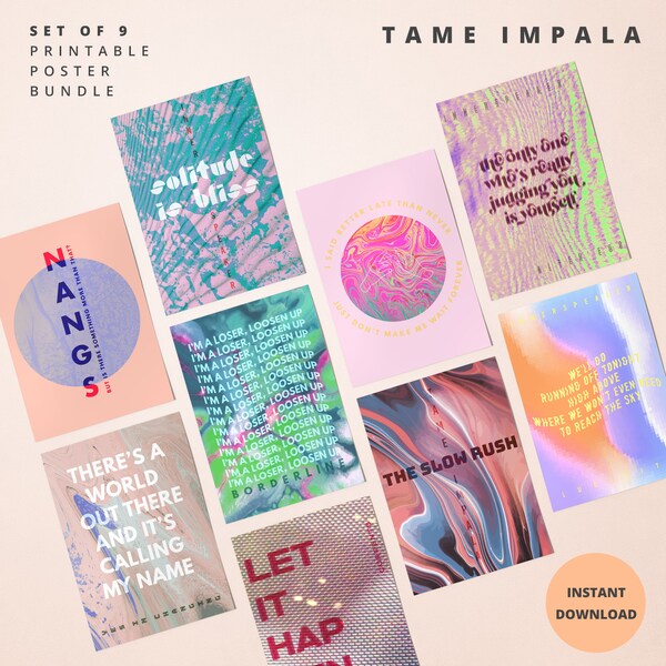 Tame Impala Poster - Etsy