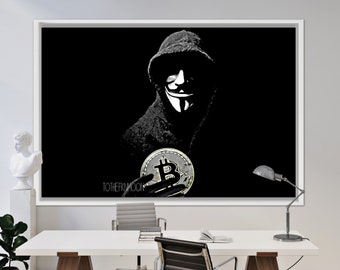 Satoshi Nakamoto Art - Etsy