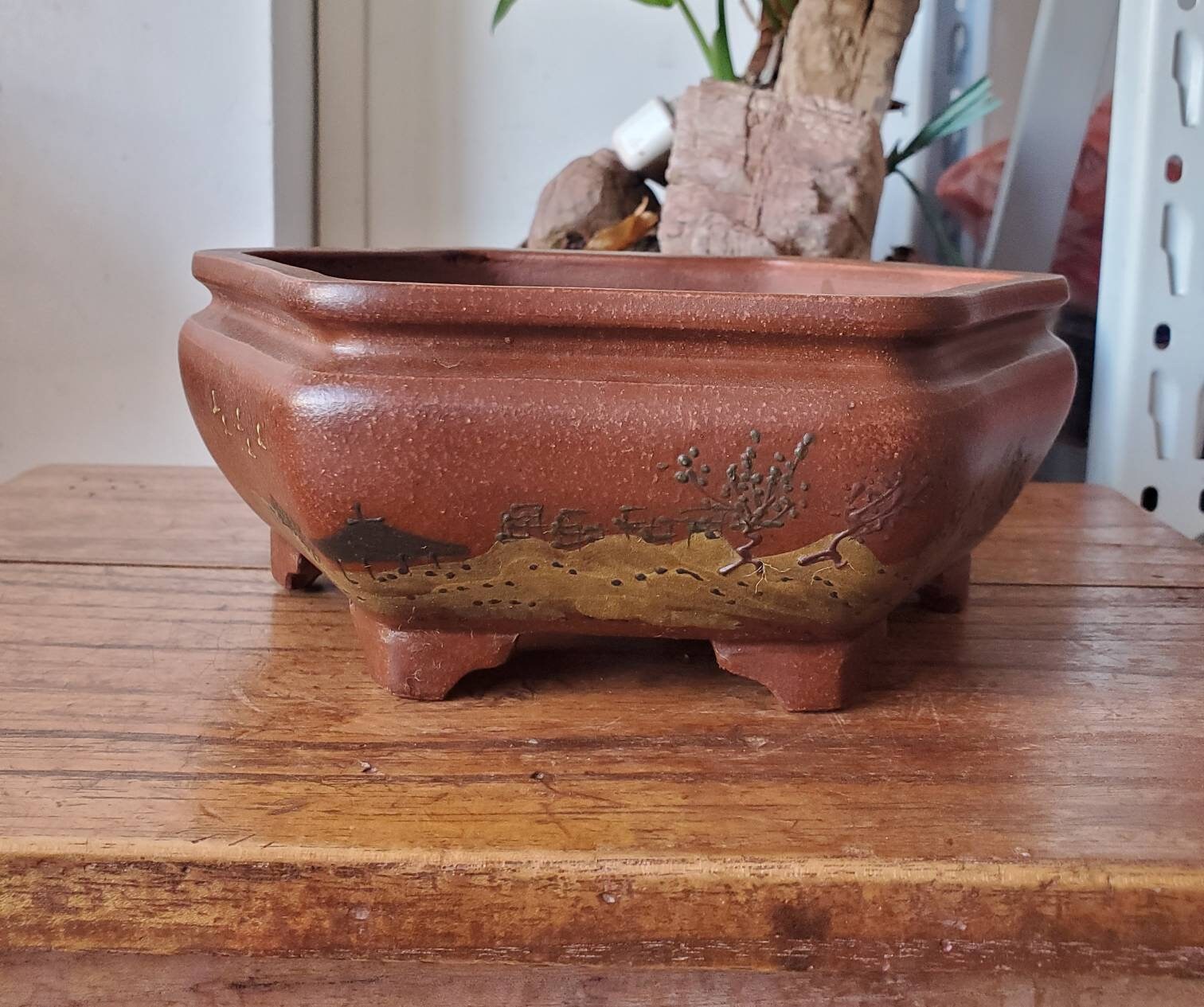 Handmade Bonsai Pot Six Square Shallow Bonsai Pots China - Etsy