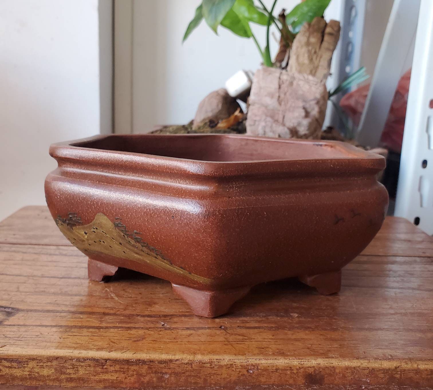 Handmade Bonsai Pot Six Square Shallow Bonsai Pots China - Etsy