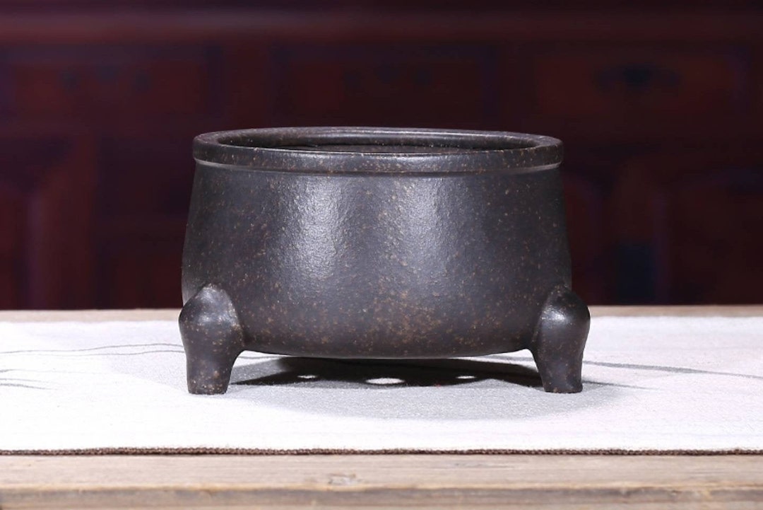 Mini Pottery Bonsai Pot Succulent Moss Planter China Yixing Zisha ...