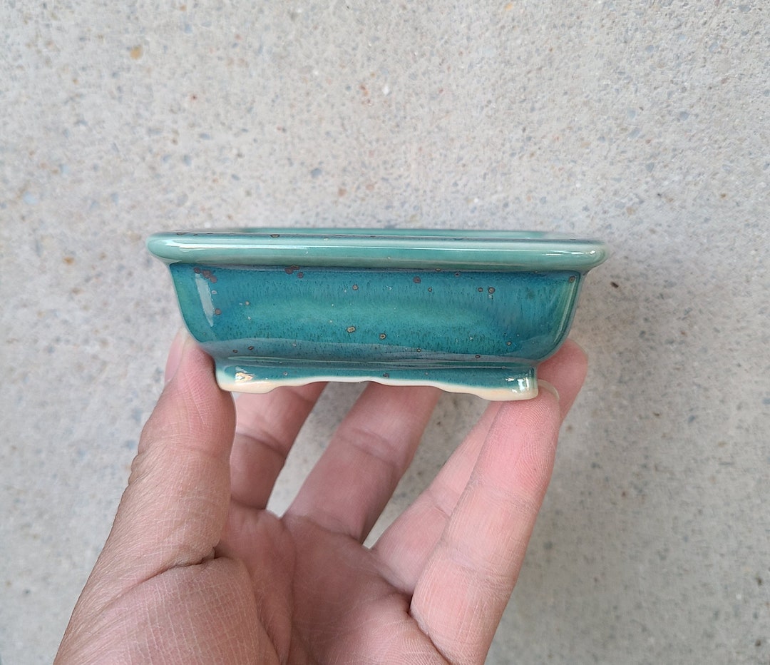 Mini Rectangular Bonsai Pot Yixing Bonsai Pot High Temperature Kiln ...