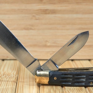 Vintage Stainless Pakistan Folding Knife - Etsy