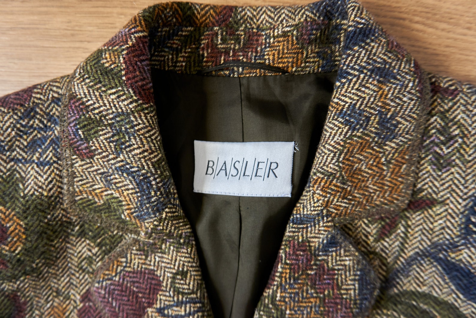 Horst Basler wool silk women's blazer Size L | Etsy