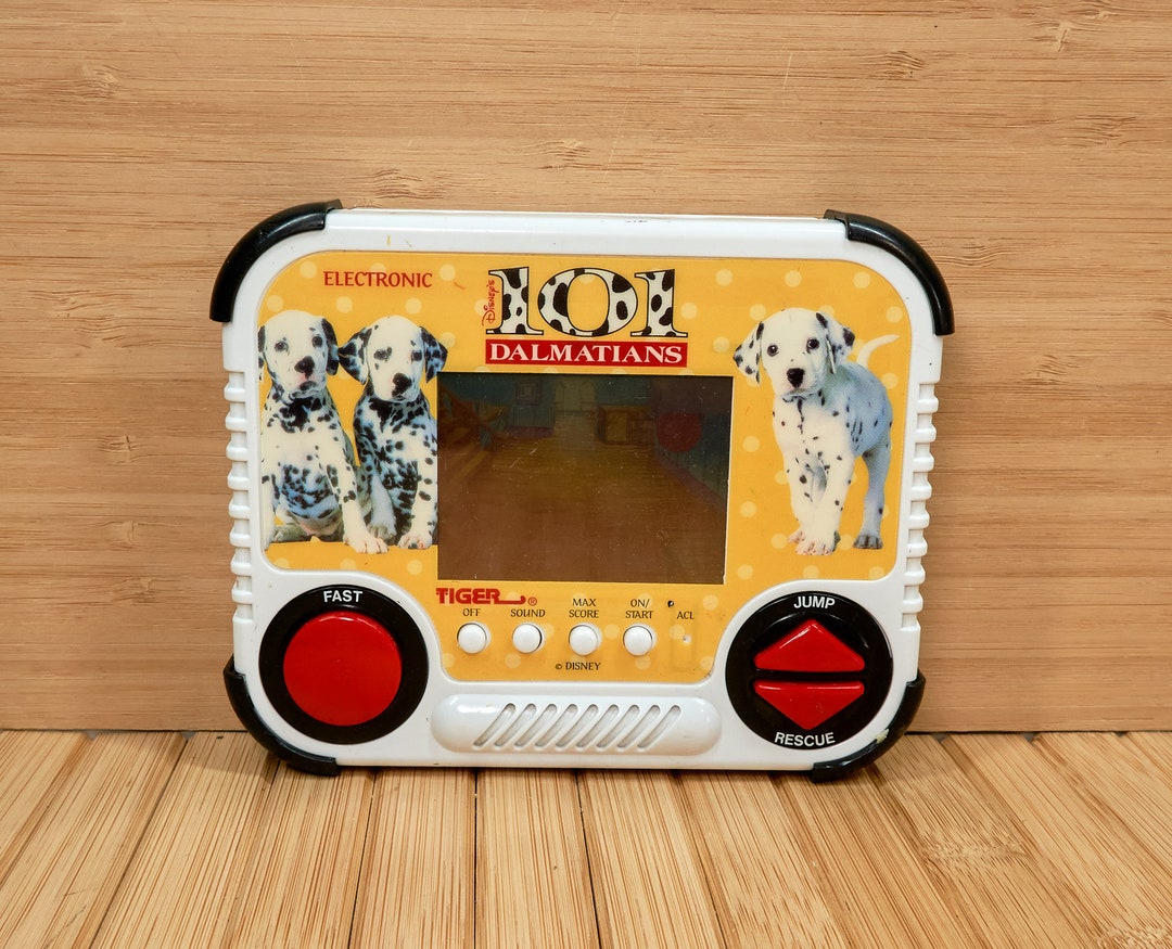 Vintage 101 Dalmatians Handheld Disney's Game, Tiger Electronics - Etsy