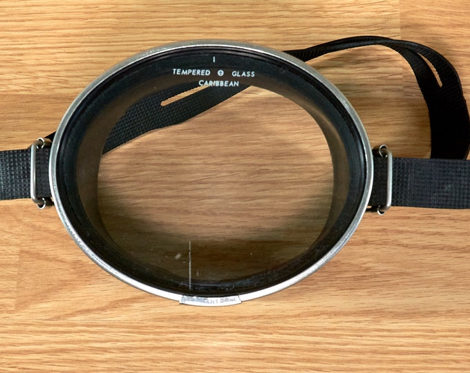 Vintage Dive Topia by Tabata Caribbean Tempered Glass Diving Mask, Made ...