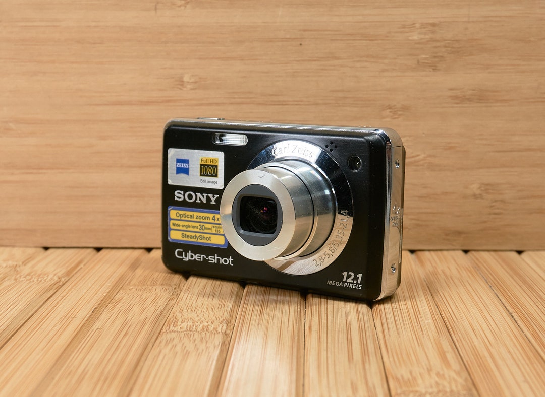 Sony Cyber-shot DSC-W210 12.1MP Digital Camera Carl Zeiss - Etsy