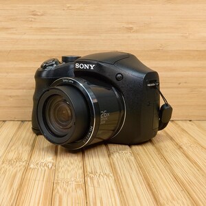 Sony Cybershot H200 Black 20.1MP Digital Camera, With 26x Optical Zoom ...