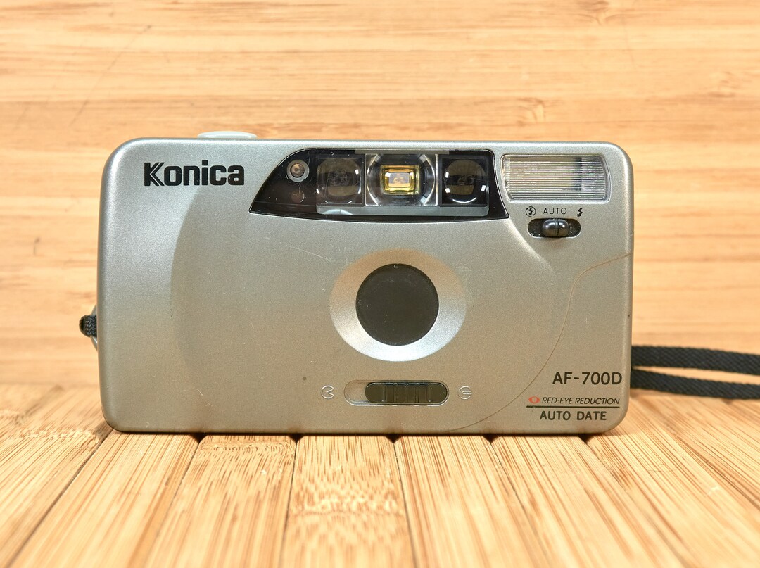 Vintage Konica AF-700D Point and Shoot 35mm Film Camera - Etsy