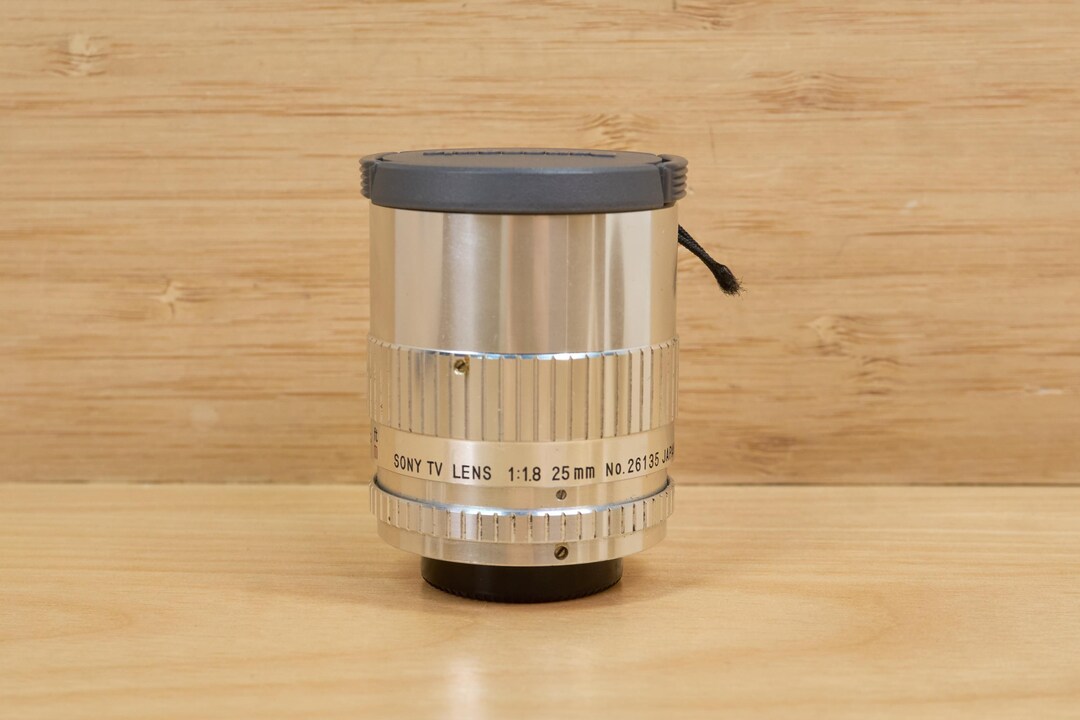Sony TV Lens 25mm F/1.8 C Mount Lens, Made in Japan - Etsy
