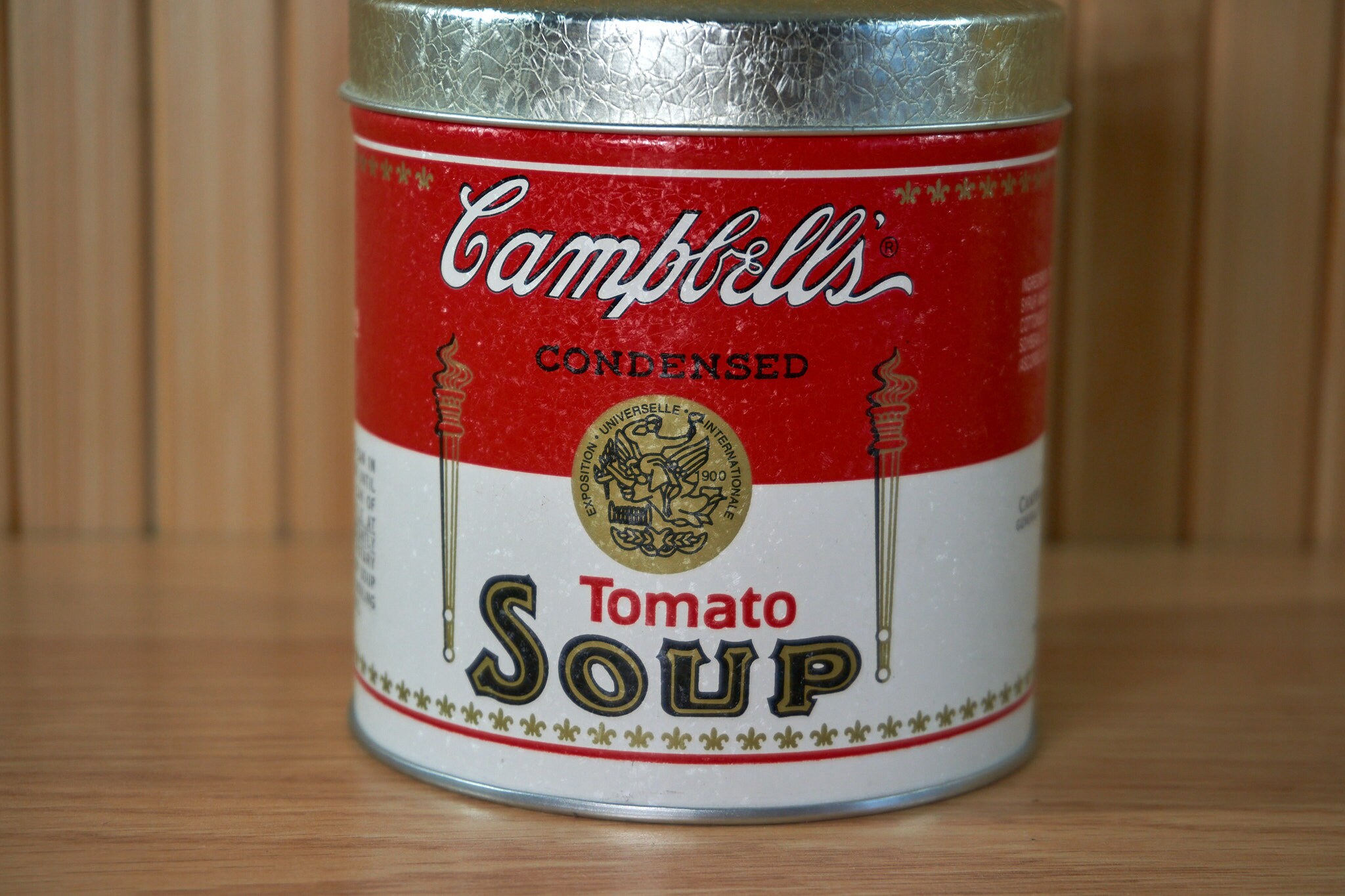 Vintage 90s CAMPBELL'S Tomato Soup Tin Collectible - Etsy