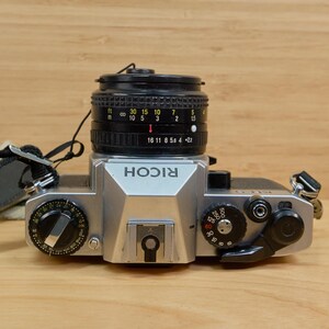 Vintage Ricoh KR-5 35mm SLR Camera, With Rikonar F/2.2 55mm Lens, Made ...