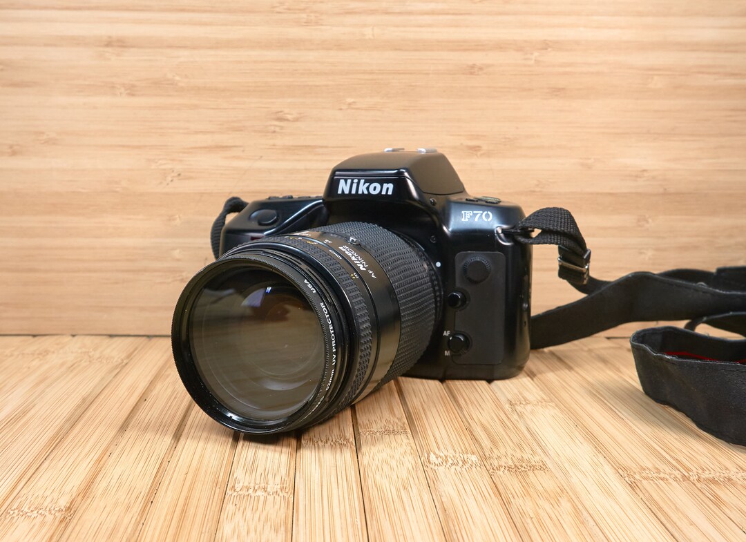 Vintage 90s Nikon F70 SLR, 35mm Film Camera, With Nikkor AF 35-135mm F ...