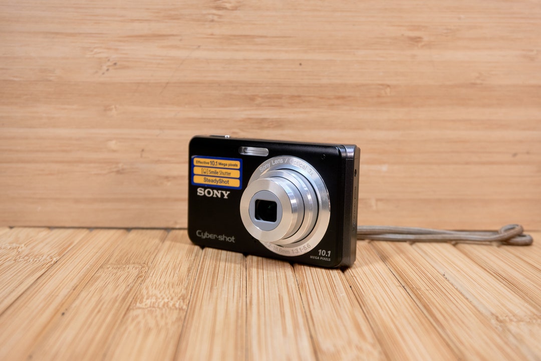 Sony Cyber-shot DSC-W180 10.1MP Digital Camera, 3x Optical Zoom, Steady ...