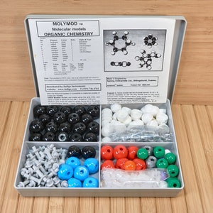 Vintage Molymod Molecular Model Set for Organic Chemistry MMS-053 in ...