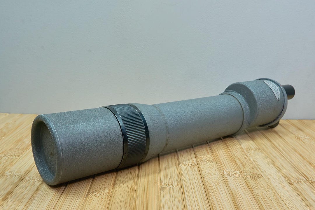 Vintage 60s Panzer MK III Spotting Scope, Telescope With Rotating ...