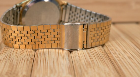 Vintage Seiko Quartz Men’s Watch Gold Tone 8223-7069 - Gem