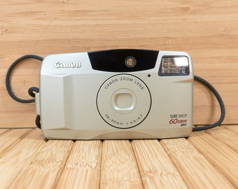 Canon Sure Shot 60 Zoom Vintage Film 35mm Point Shoot Camera - Etsy