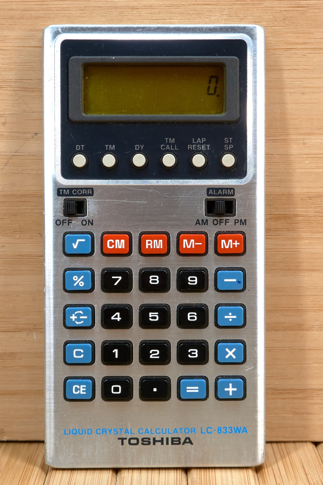 Vintage Toshiba LC-833WA Liquid Crystal Calculator With Case, Made in ...