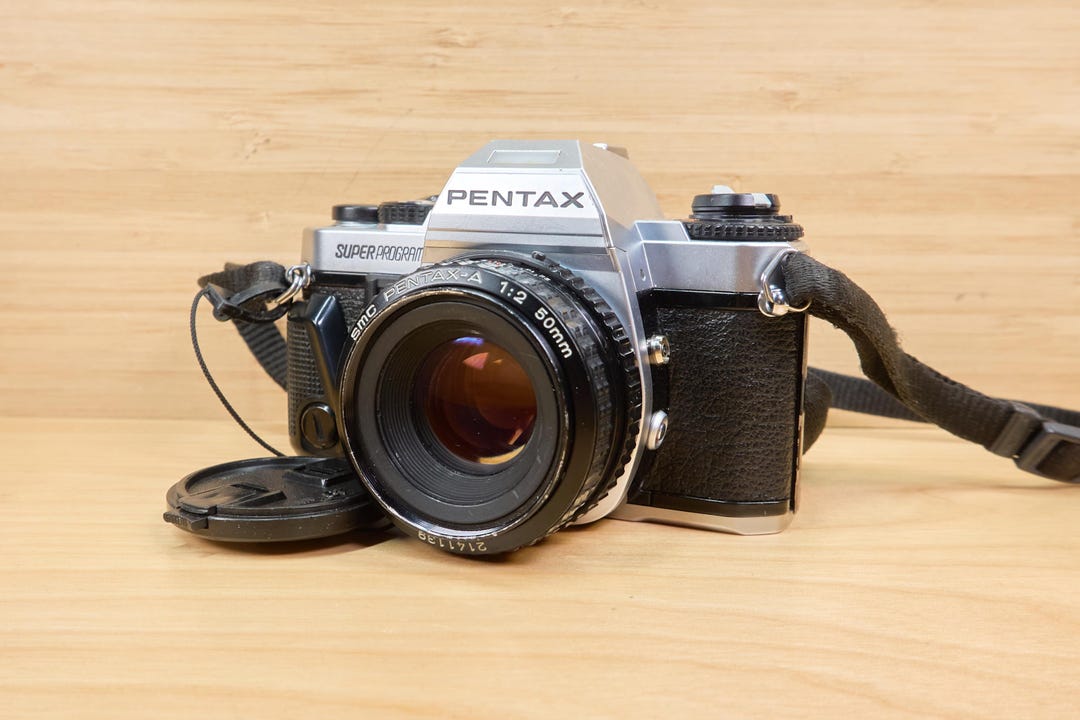 Pentax Super Program 35mm SLR Film Camera, With Pentax-a 1:2 50mm Lens ...