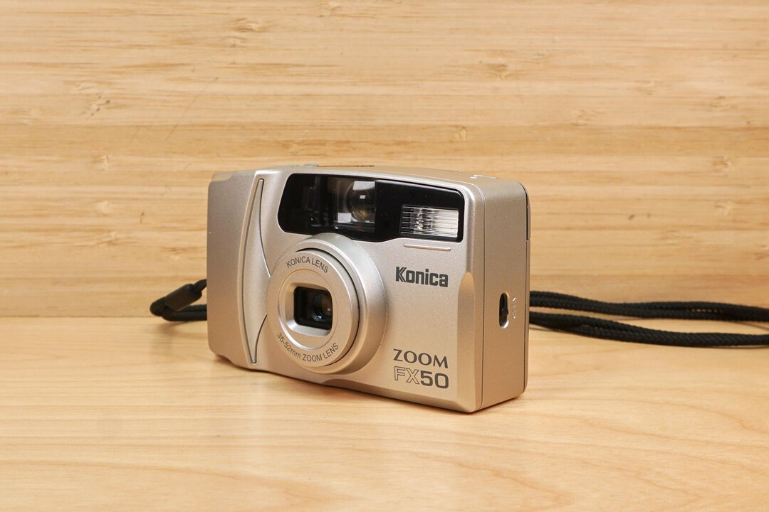 Konica Zoom FX50 35mm Point and Shoot Film Camera - Etsy