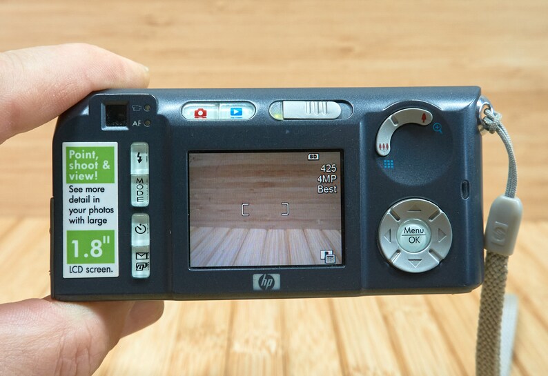 Vintage HP Photosmart M407 4.1MP Digital Camera With 3x - Etsy