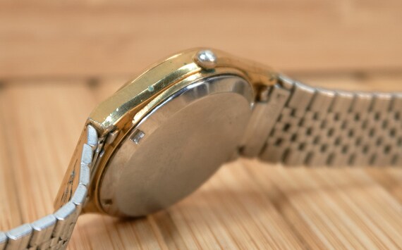 Vintage Seiko Quartz Men’s Watch Gold Tone 8223-7069 - Gem