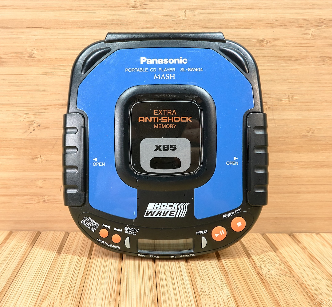 Panasonic Portable CD Player SL-SW404 With Original Case - Etsy