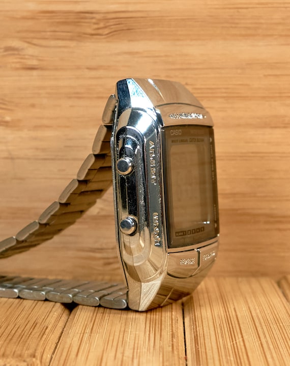 CASIO Illuminator 2515 DB-360 Data Bank, Silver Tone,… - Gem