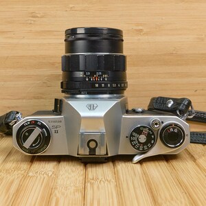 Vintage 70x Pentax Spotmatic SP II 35mm SLR Film Camera, With 55mm F1.8 ...