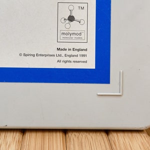 Vintage Molymod Molecular Model Set for Organic Chemistry MMS-053 in ...