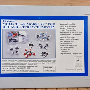 Vintage Molymod Molecular Model Set for Organic Chemistry MMS-053 in Box, Made in England - Etsy