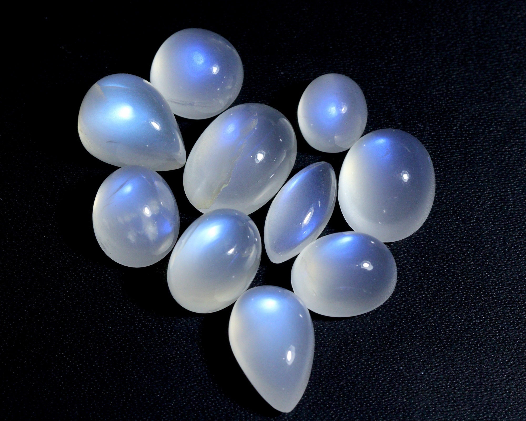 Gorgeous Completely Natural Moonstone Lot 10Pcs 5.03Ct Avg | Etsy